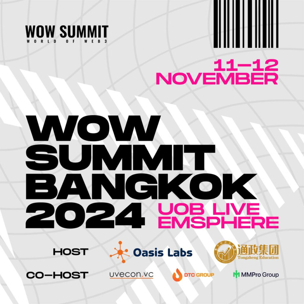 WOW Summit: Bangkok to Host the Defining Innovation Event of the Year, Shaping the Future of ...